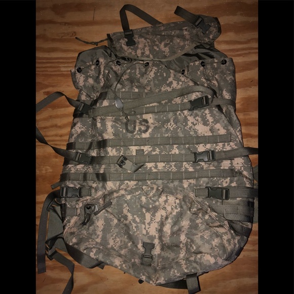 Bags | Molle Army Ruck Sack | Poshmark